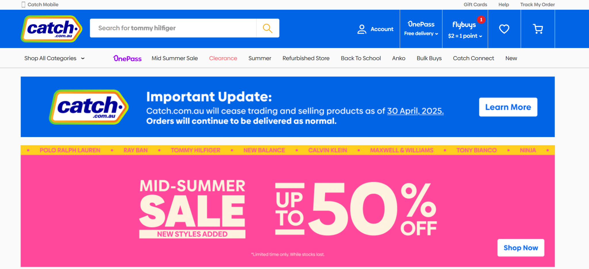 Catch is closing: What can we learn?